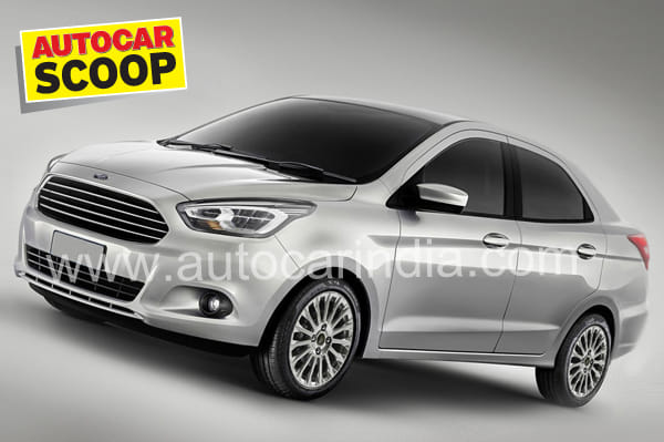 SCOOP! Global debut of Ford compact sedan concept at Auto Expo 2014 ...
