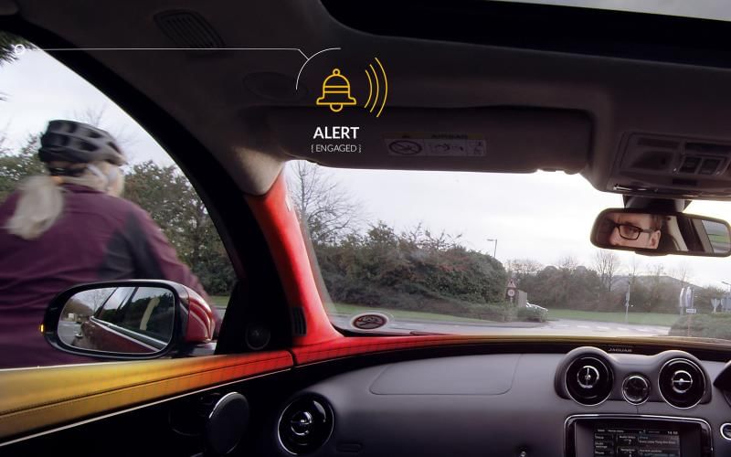 Jaguar Land Rover develops Bike Sense technology | Autocar India