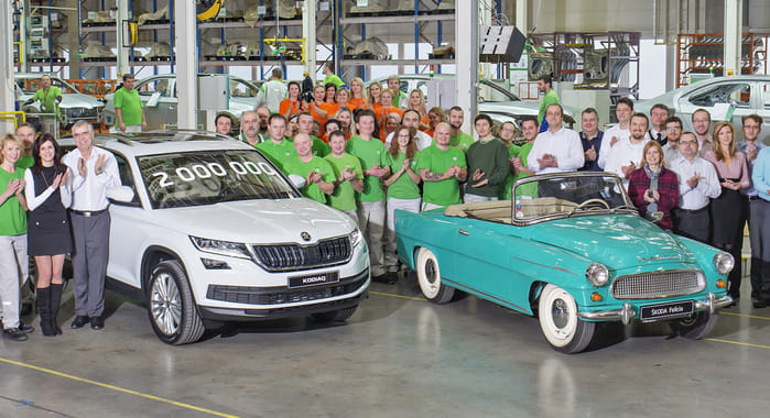 Skoda’s Kvasiny plant reaches two million production milestone ...