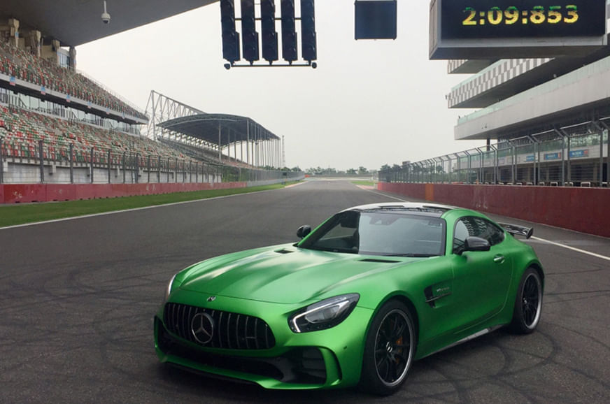 Mercedes-AMG GT R sets lap record at Buddh circuit | Autocar India