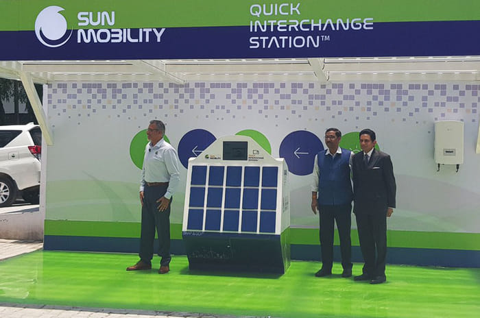 Sun Mobility reveals battery swap solution for EVs | Autocar India