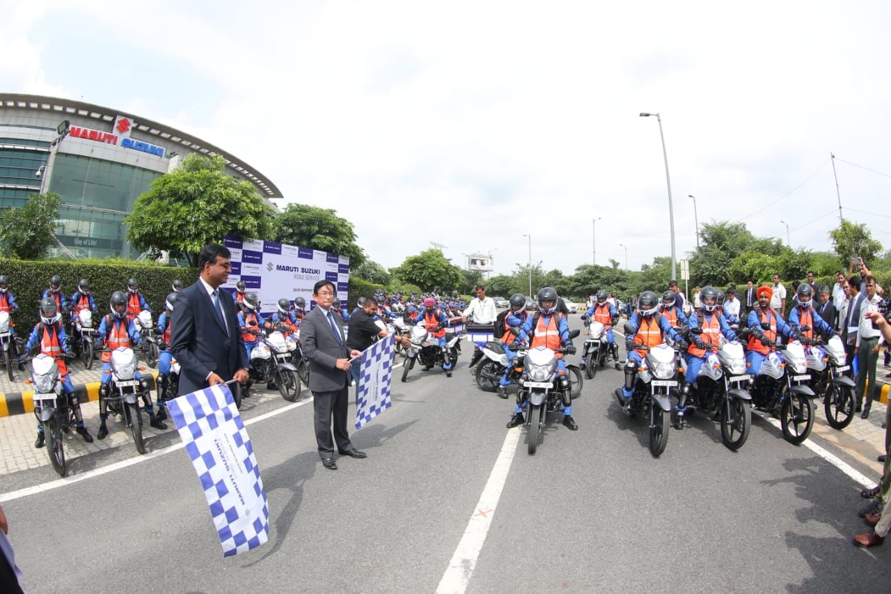 Maruti Suzuki launches bike-based emergency assistance team | Autocar India
