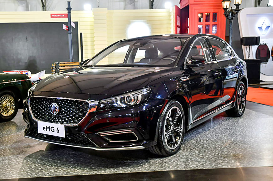 eMG 6 sedan debuts at Autocar Performance Show 2018 | Autocar India