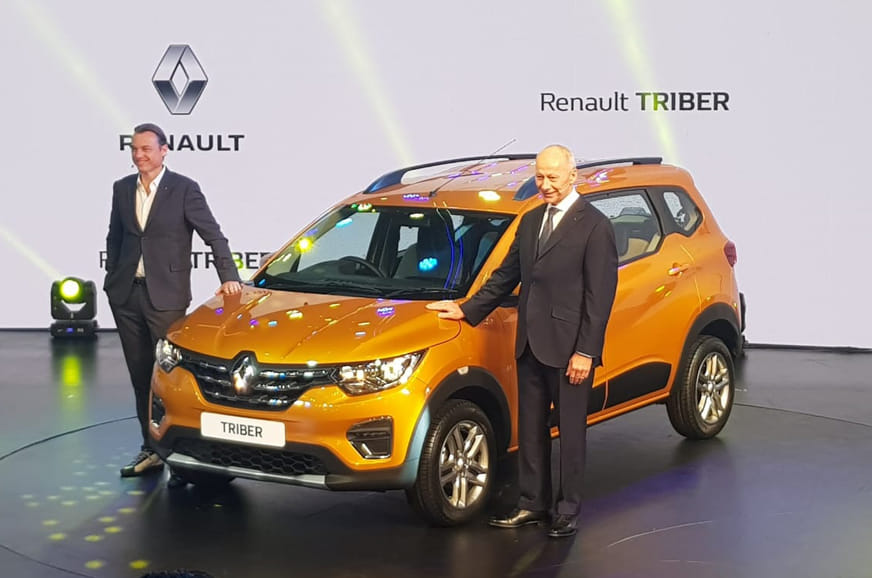 Renault Triber makes global debut in New Delhi; Triber specifications ...