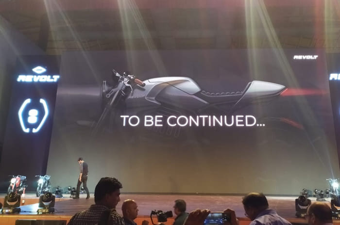 Revolt teases electric cafe racer | Autocar India