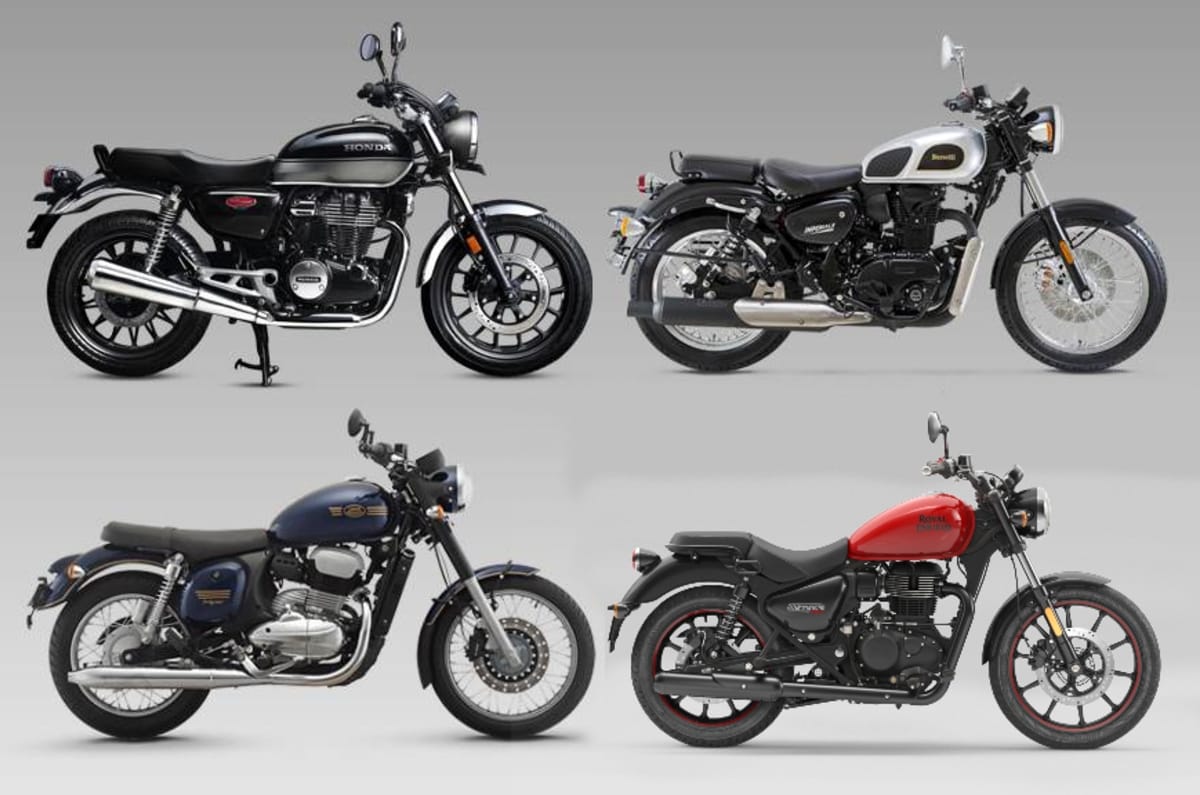 Royal Enfield Meteor 350 vs Honda H’ness CB350 vs Benelli Imperiale 400 ...