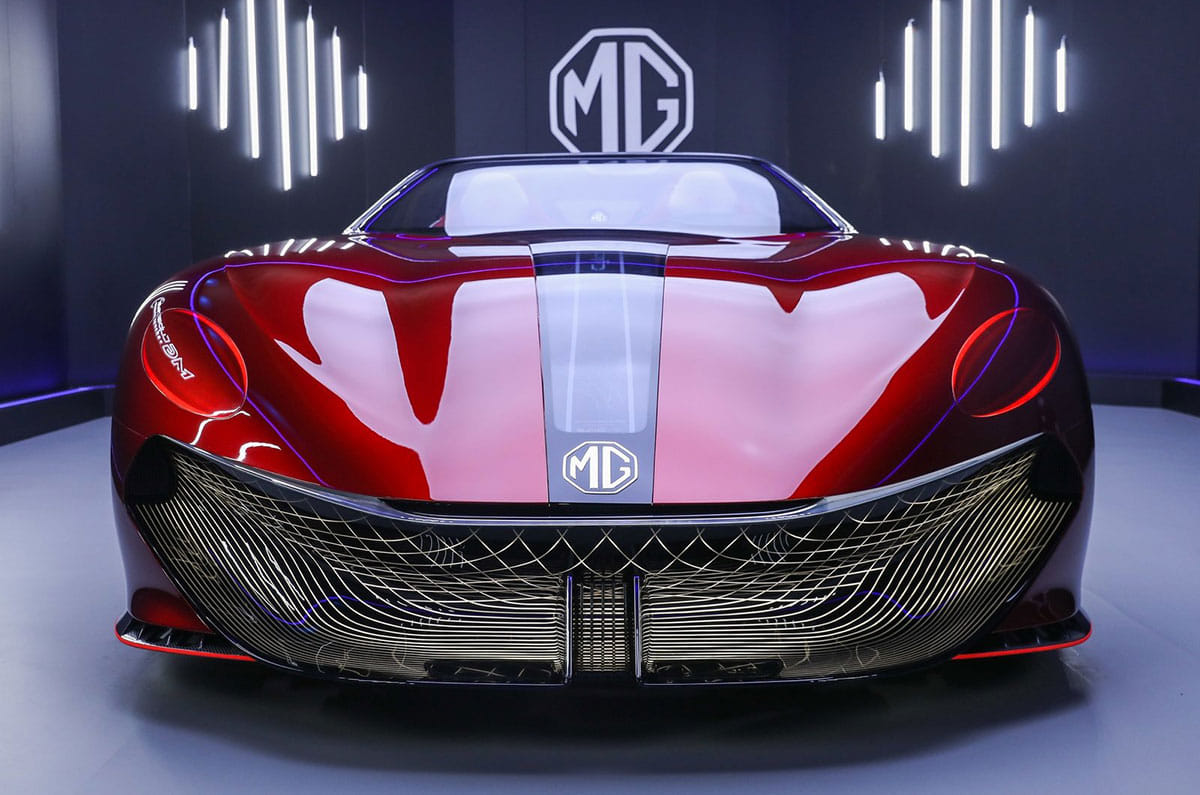 MG Motor to put Cyberster sports car concept into production ...
