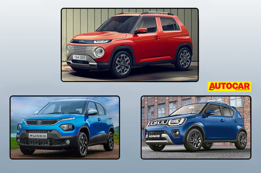 Tata Punch vs Casper Ignis: engine, dimensions compared | Autocar India