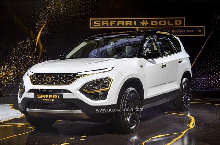 Tata Safari to come in new range-topping Gold variants | Autocar India