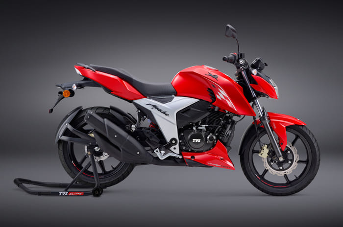 TVS Apache RTR 1604V gets new headlamp, riding modes | Autocar India