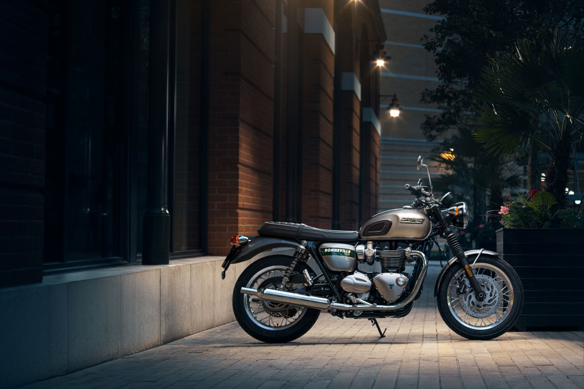 Triumph has launched the new Goldline edition for its Bonneville range ...