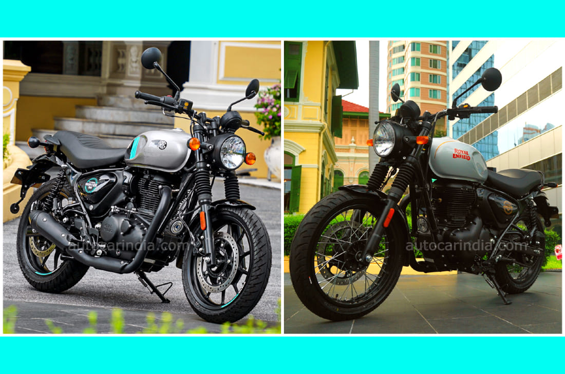 Royal Enfield Hunter 350: Retro and Metro variants differences ...