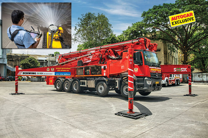 Mumbai Fire Brigade Robofire and Water tower experience | Autocar India