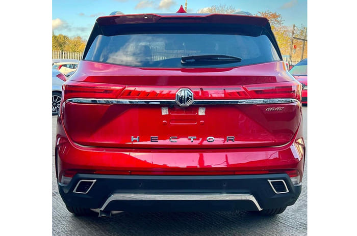 MG Hector facelift exterior design revealed ahead of official debut ...