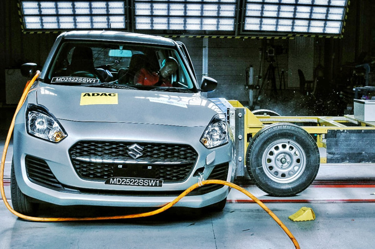 Maruti Swift crash test rating 2022, Global NCAP, full report | Autocar ...