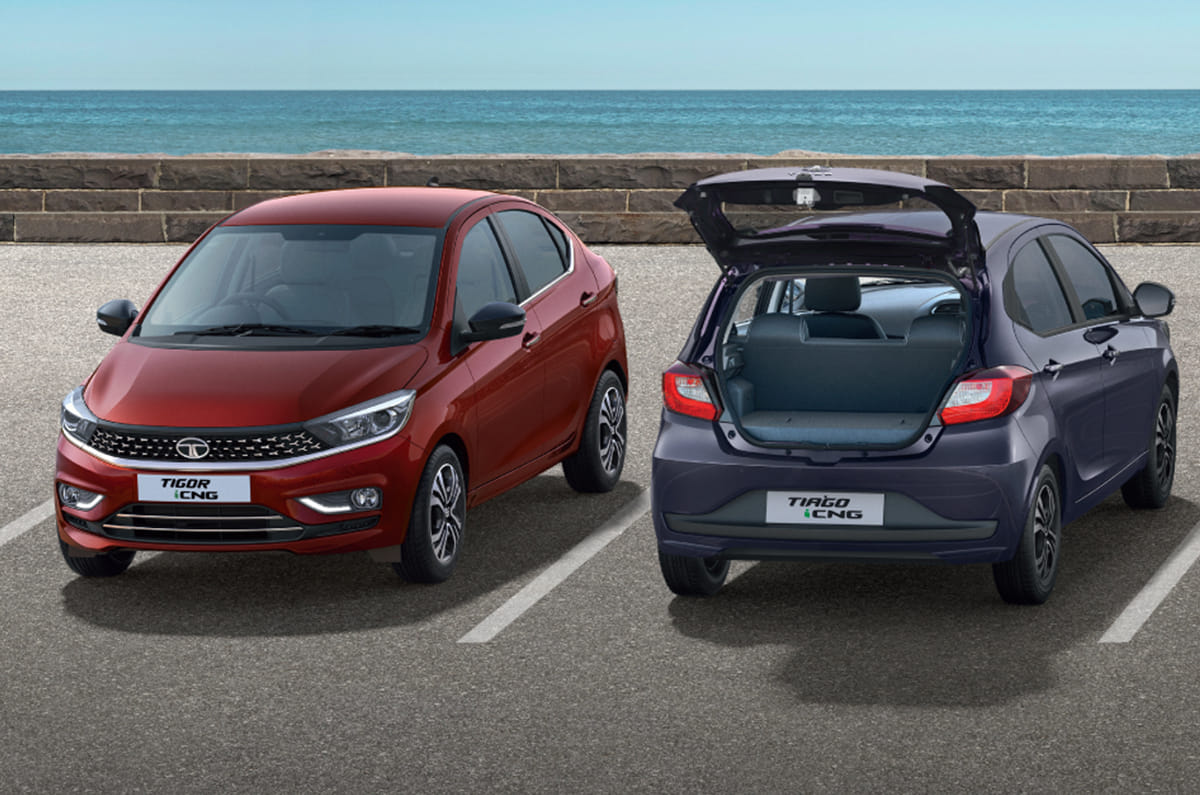 Tata Tiago price, Tigor CNG, new twin cylinder tanks, features, engines ...