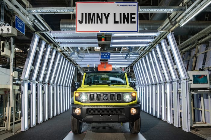 Maruti Jimny price, Suzuki 5-door for Japan, exports from India ...