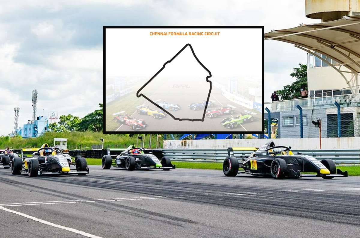 Cyclone Michaung: F4 India, Indian Racing league Chennai night race ...