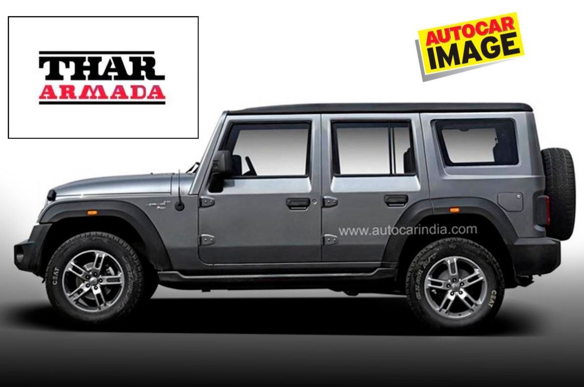 Mahindra Thar price, Thar Armada, 5-door Thar, trademark names ...