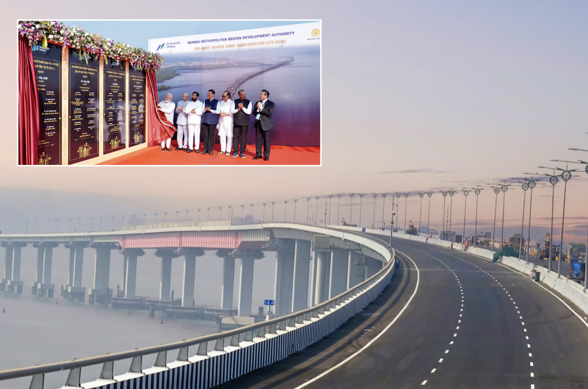 MTHL open, Mumbai Trans Harbour Link route, toll, speed limit, bridge ...