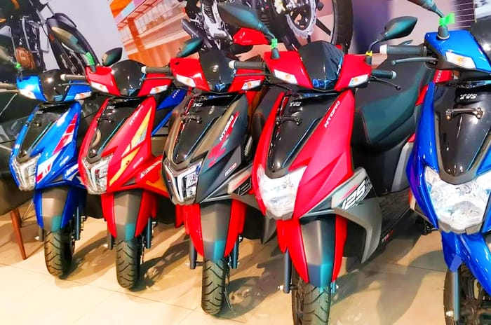 TVS Ntorq 125 price, scooter, bike sales 2024 January | Autocar India