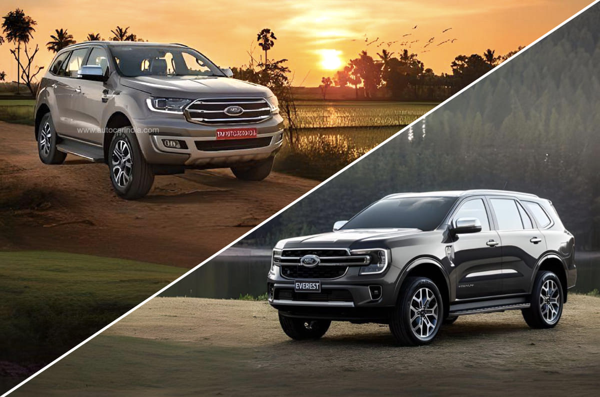 Ford Endeavour price, old vs new, design, features, engine options ...