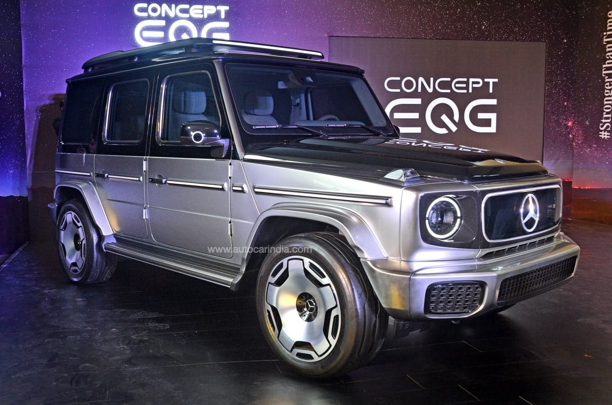 Mercedes EQG, G Class EV, electric G Wagen, Beijing motor show 2024 ...