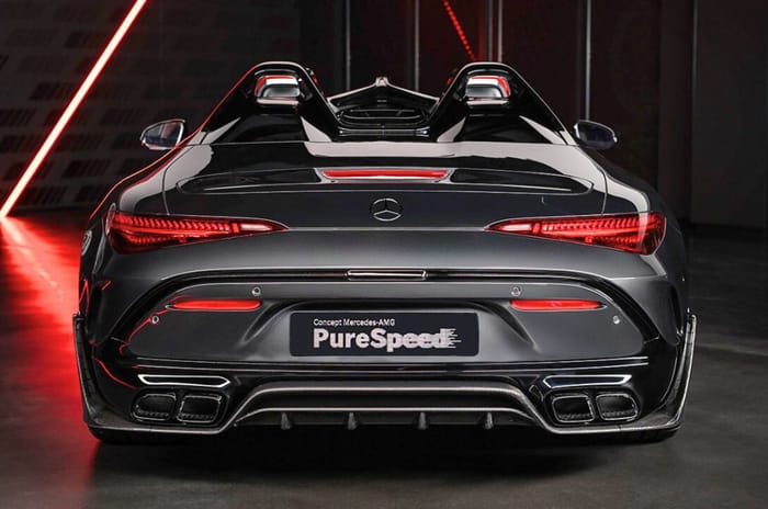 Mercedes SL, Mercedes AMG PureSpeed speedster, design, performance ...
