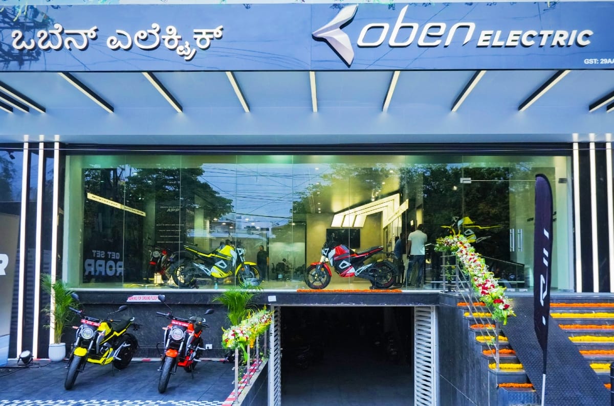Oben Rorr electric bike, showroom, price, range | Autocar India
