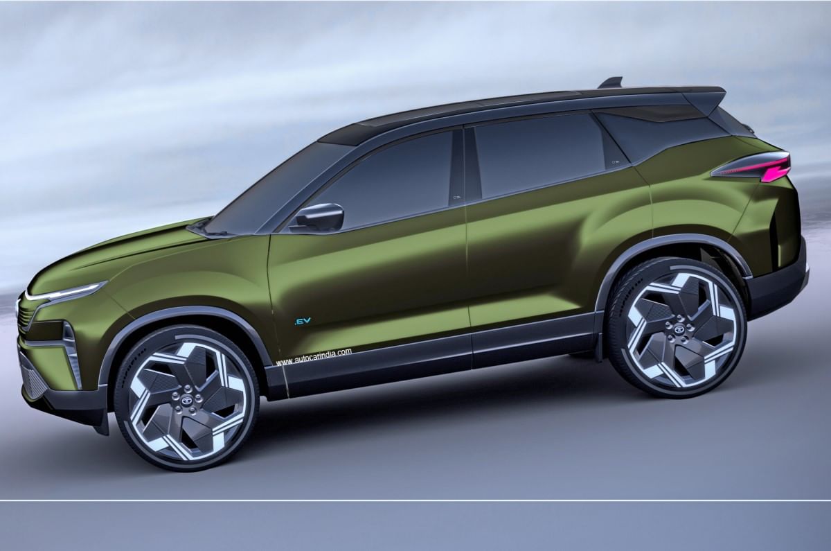 Tata Harrier EV Colours - Explore All Tata Harrier EV Color Options ...