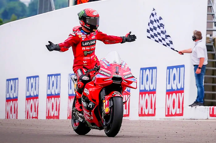 German MotoGP results: Ducati, Bagnaia win, Marc Marquez second | Autocar India