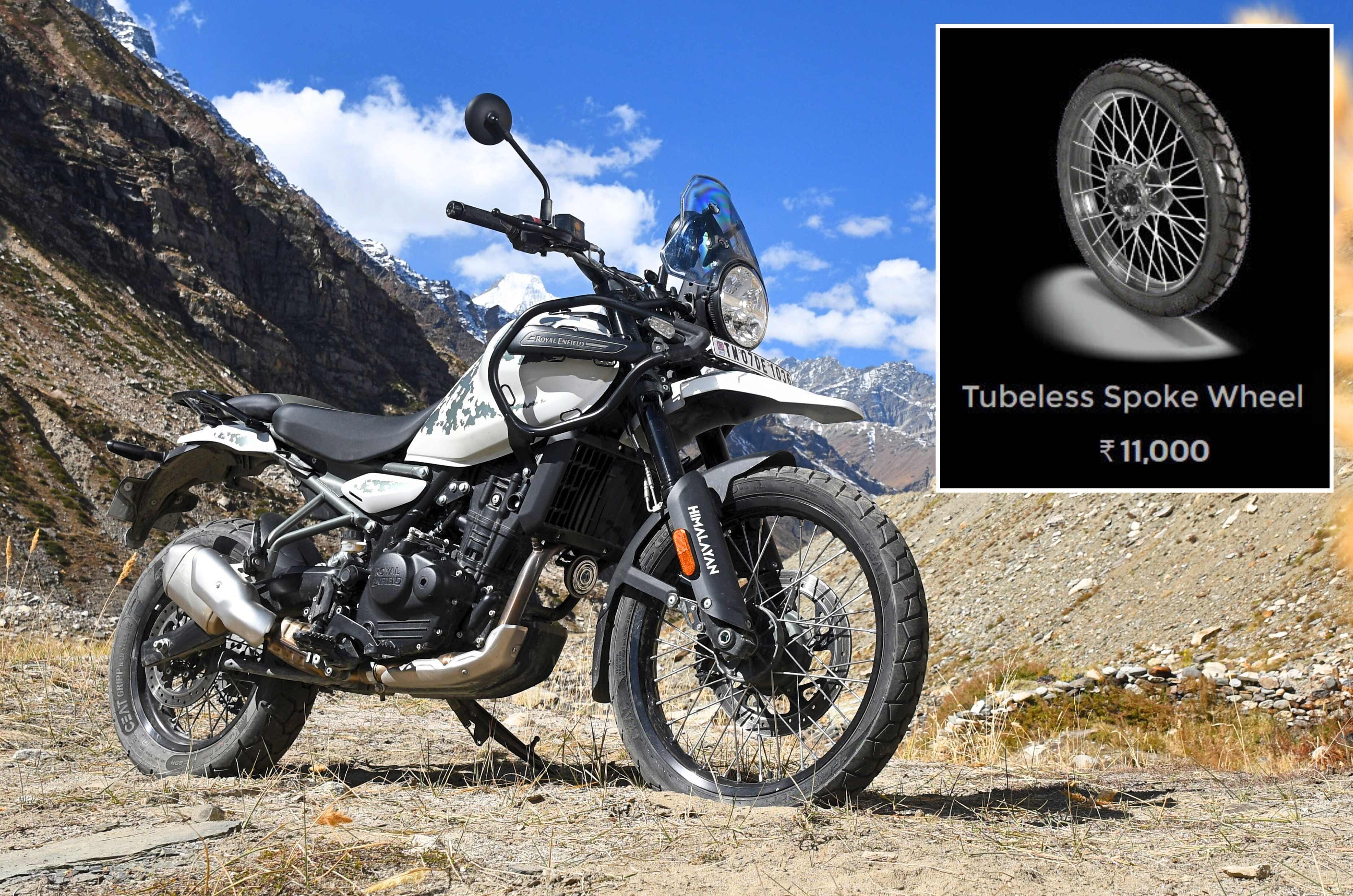 Royal Enfield Himalayan, tubeless wheels, price | Autocar India