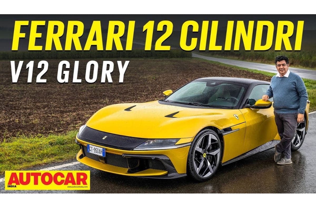Ferrari 12 Cilindri video review, V12 performance, handling, interior ...