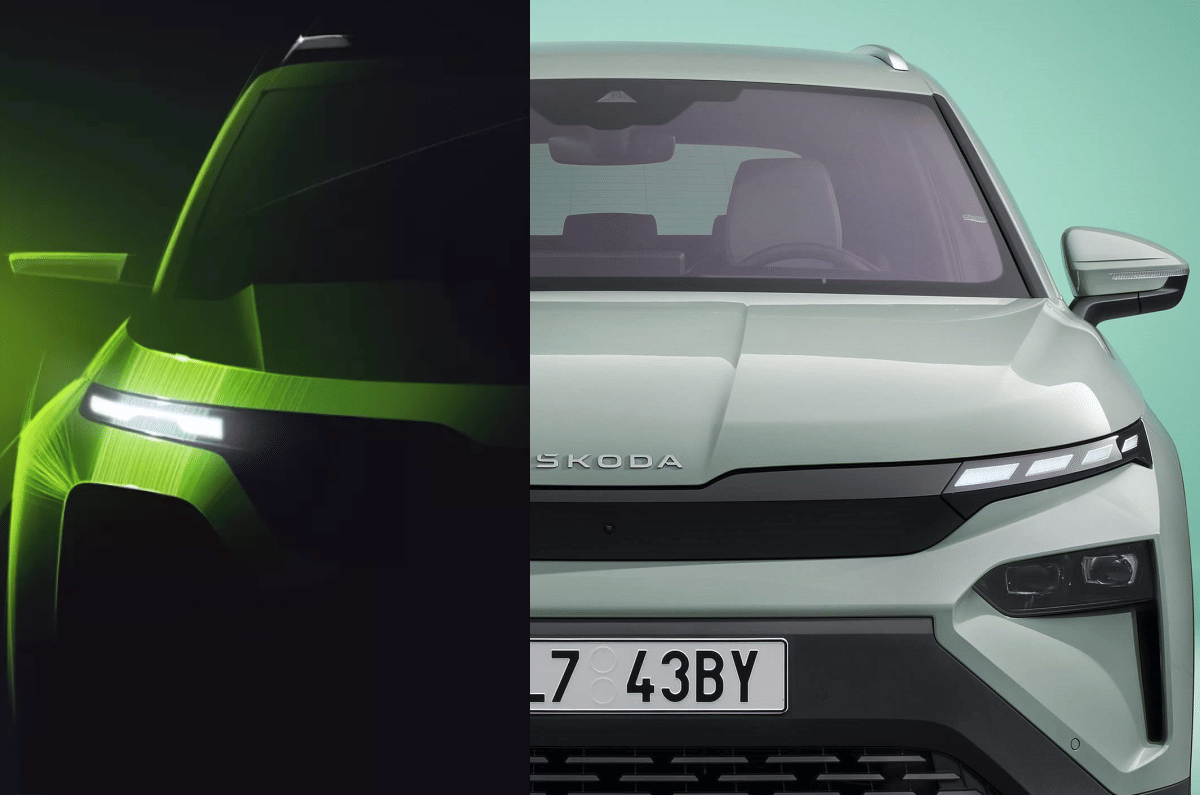 Skoda compact SUV, Kylaq, Elroq, logo, lettermark - Introduction ...
