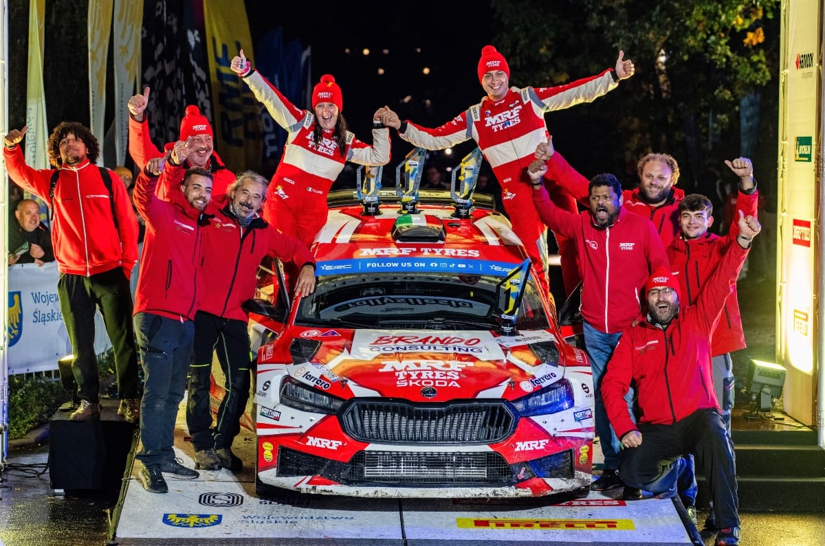 MRF Tyres, 2024 European Rally Championship, Rally Silesia results ...
