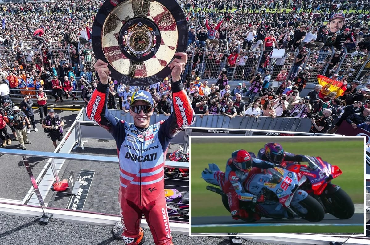 2024 Australian GP results, MotoGP championship standings, Marc Marquez ...
