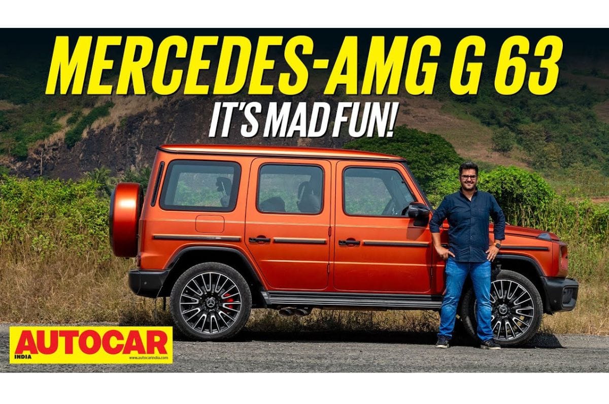 Mercedes AMG G63 video review, performance, ride and handling, space ...