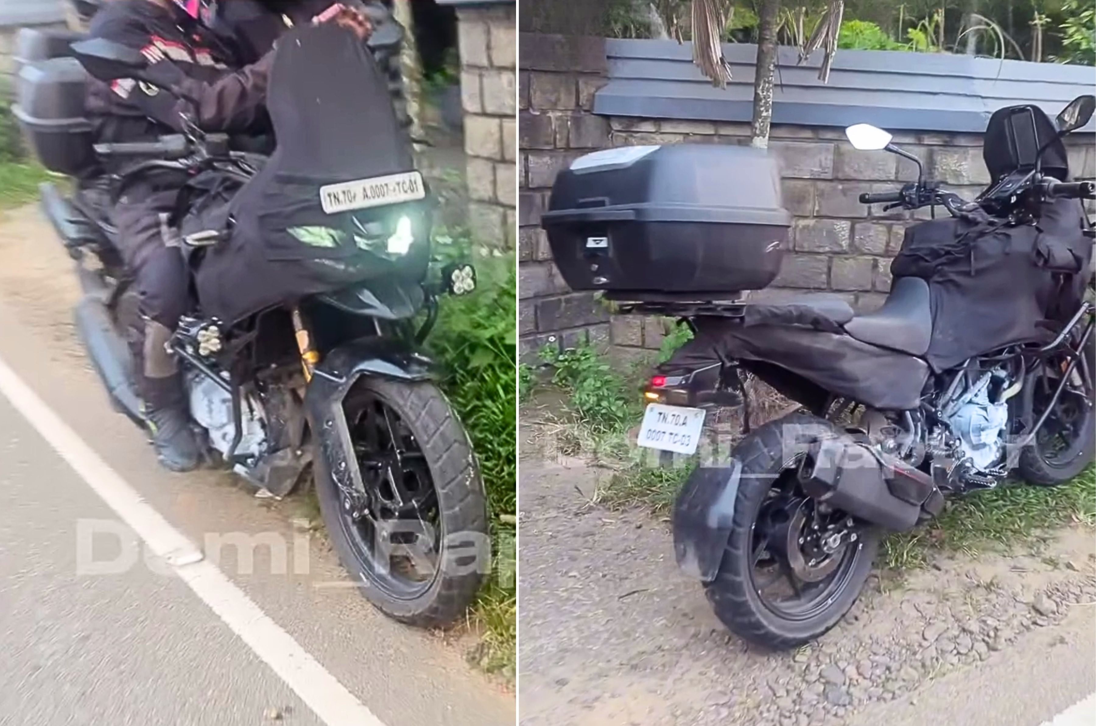 TVS 300cc Adventure bike, new RT XD4 engine, Duke 250 Adventure rival ...