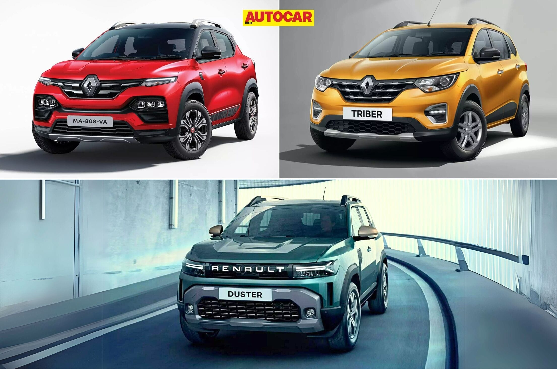 Renault Duster launch details, Kiger and Triber facelift coming in 2025 ...