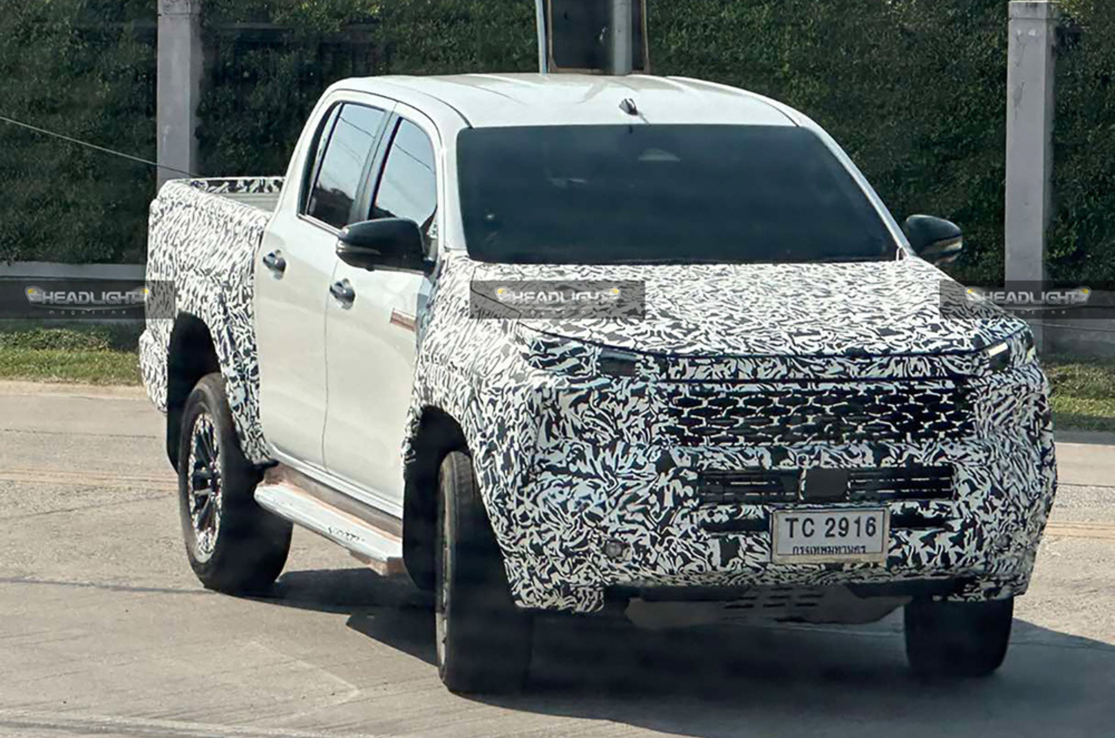 Toyota Hilux facelift launch details, first spy shots | Autocar India