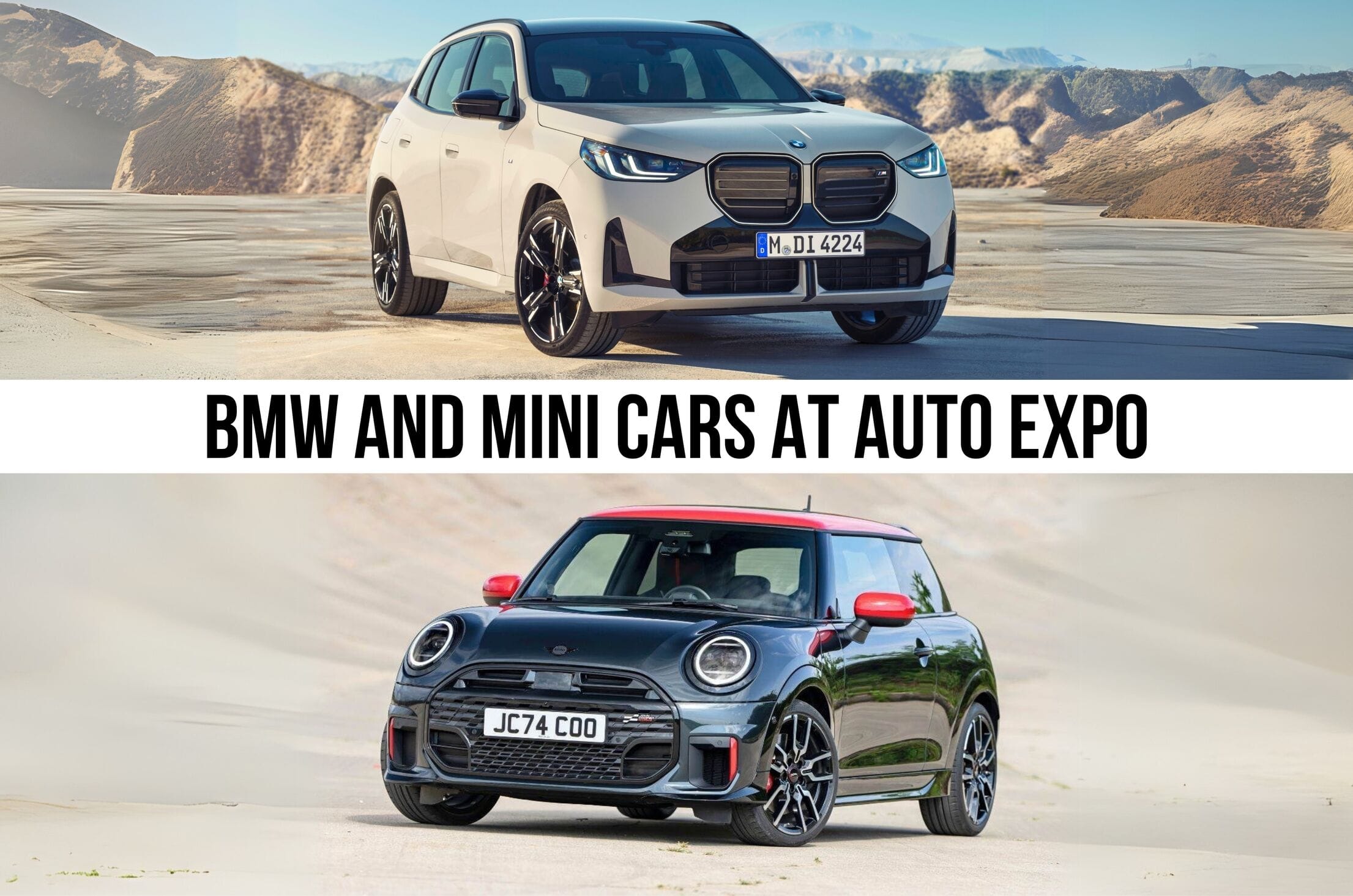 BMW X3 India launch, Mini Cooper S JCW at Auto Expo 2025, Bharat ...