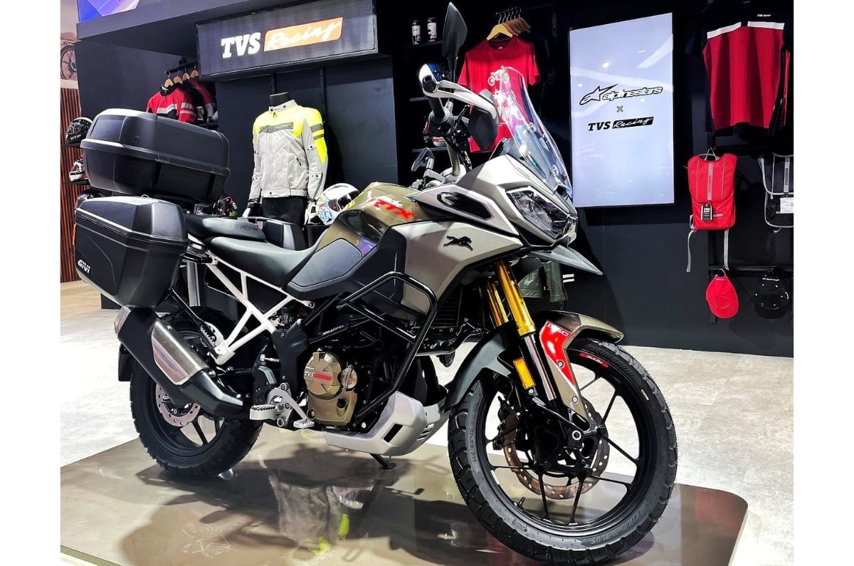 TVS Apache RTX 300 debuts at Auto Expo 2025, launch details | Autocar India