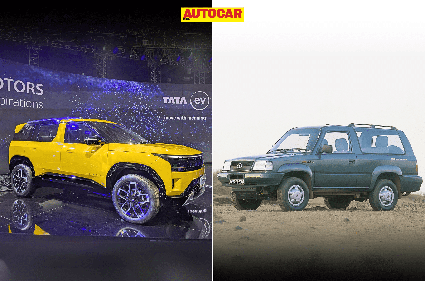 Tata Sierra 2025 and old differences in design interior and engine - Introduction | Autocar India