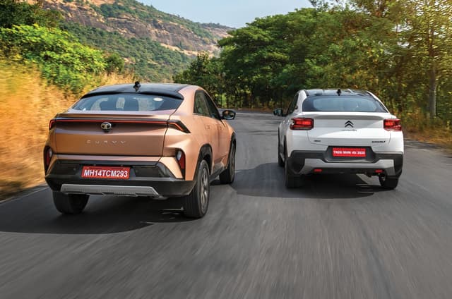 Tata Curvv vs Citroen Basalt comparison of real world mileage ...