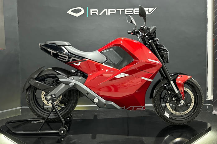 Raptee.HV T30 ARAI clearance, car charging, electric 2-wheeler, power ...
