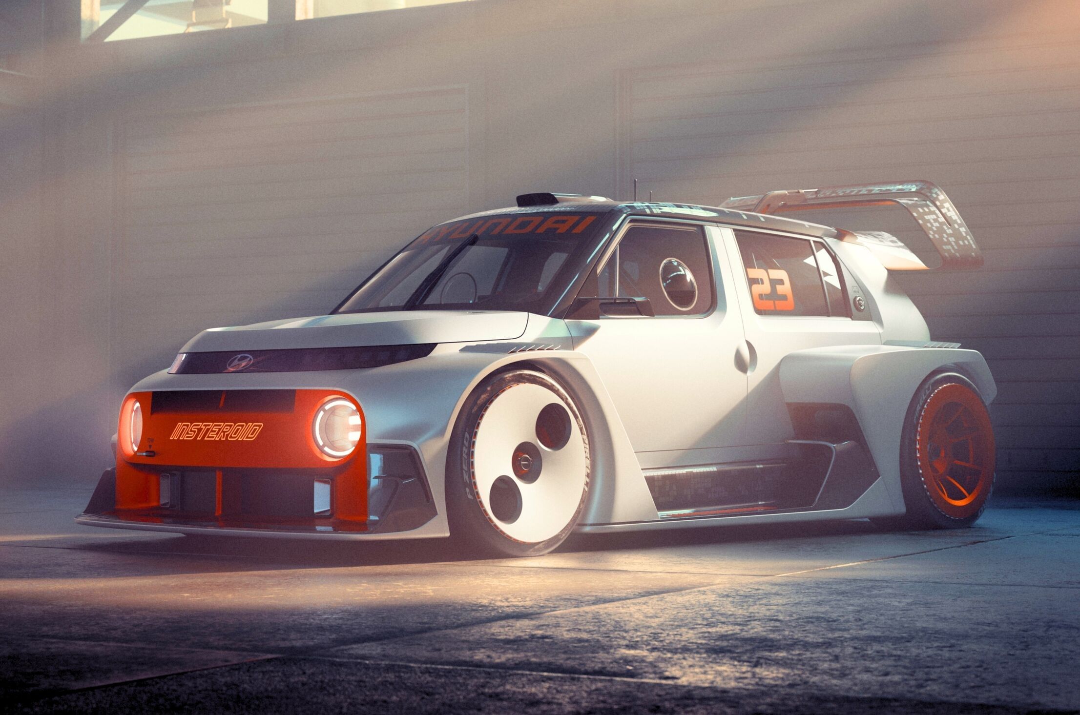 Hyundai Inster spawns race car concept inspired by video games ...