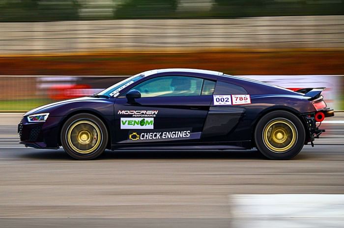 Twin-turbo Audi R8 breaks quarter mile national record | Autocar India
