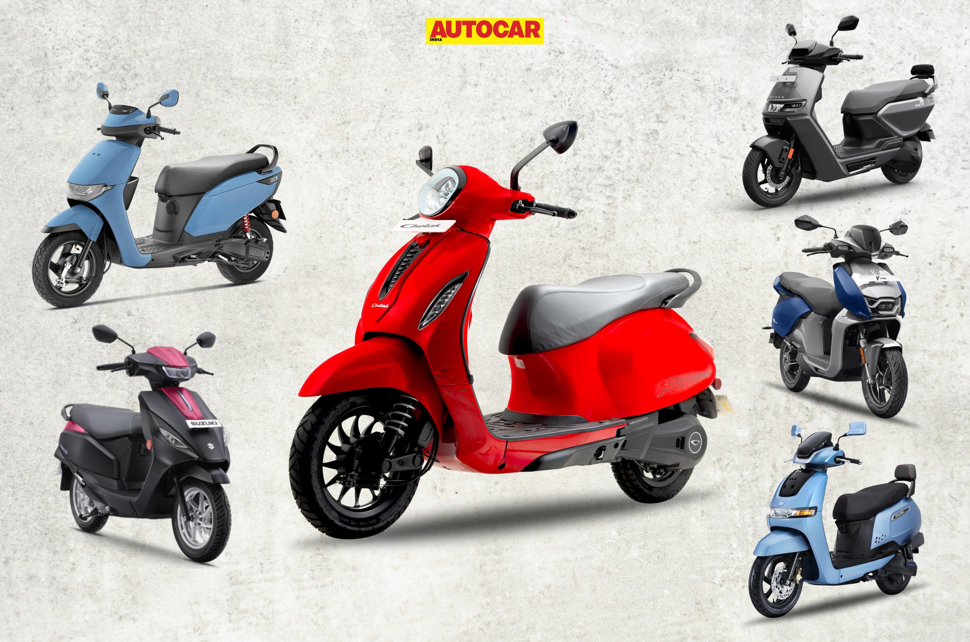 Bajaj Chetak 3001 vs rivals: price, range and charging times compared ...
