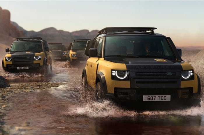 Defender 110 Trophy Edition inspired by Camel Trophy SUVs revealed ...