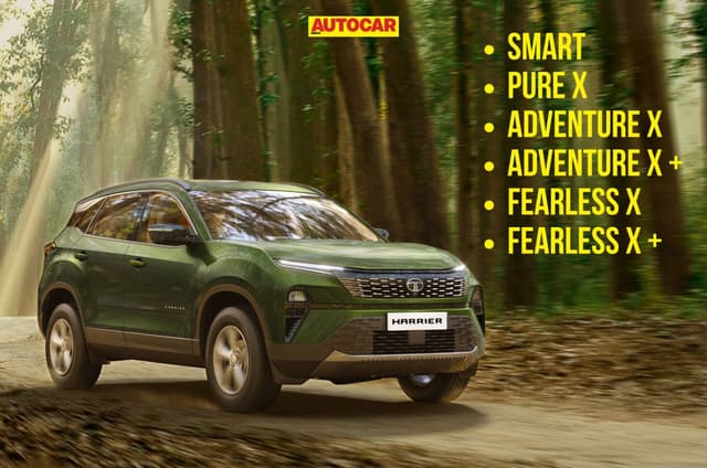 2025 Tata Harrier Adventure X and Pure X new variants and features ...